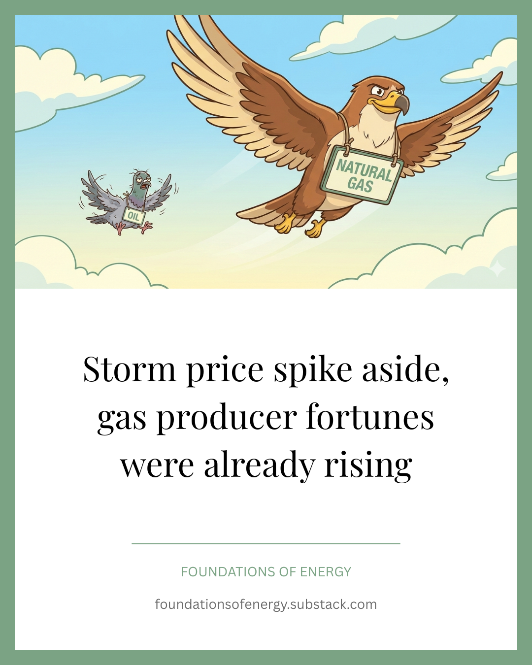 Gas producers were winning even before the winter storm - Krimmel ...